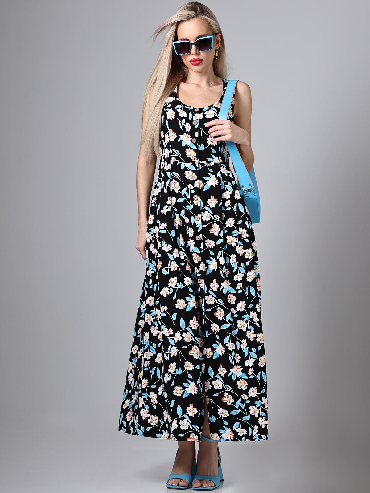 Купить Платье В отпуск красивой, блэк по цене: 1 790 ₽ арт. ПМ-0831 - DStrend