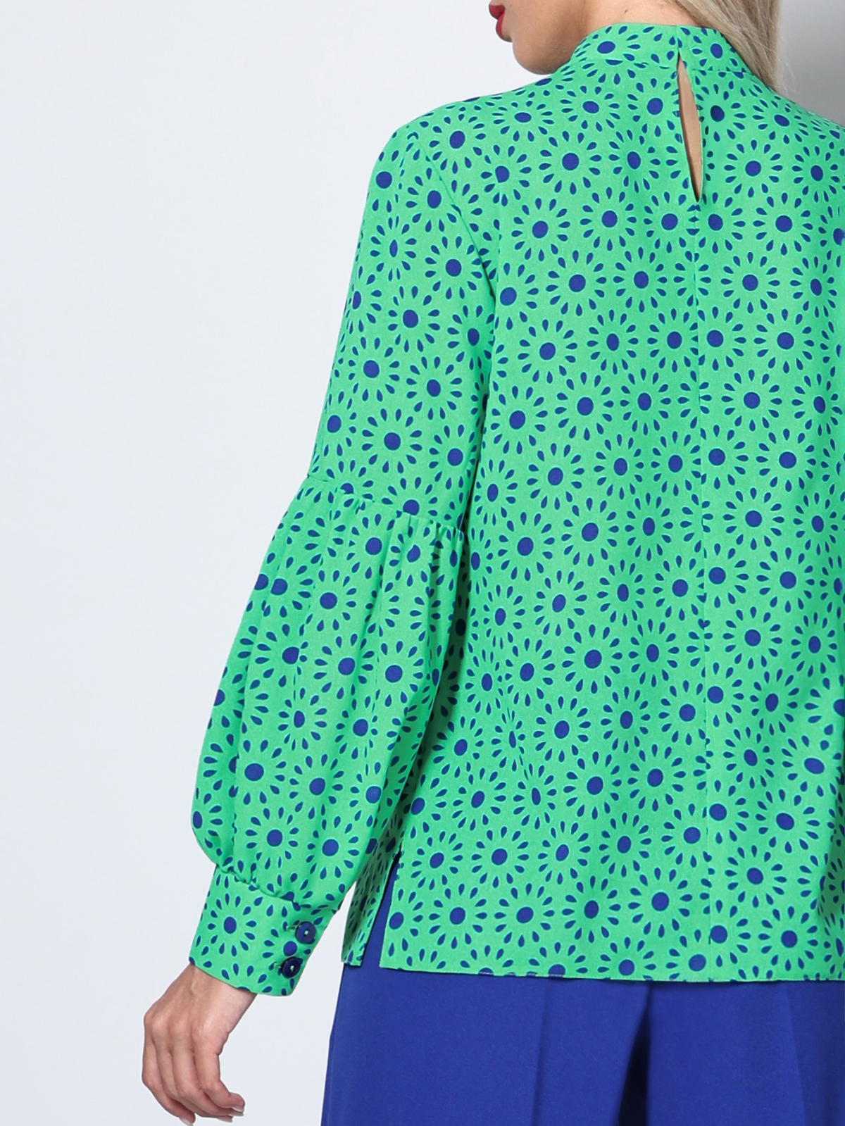 Купить Блузка Дива, грин нью по цене: 1 795 ₽ арт. Б-2091 - DStrend