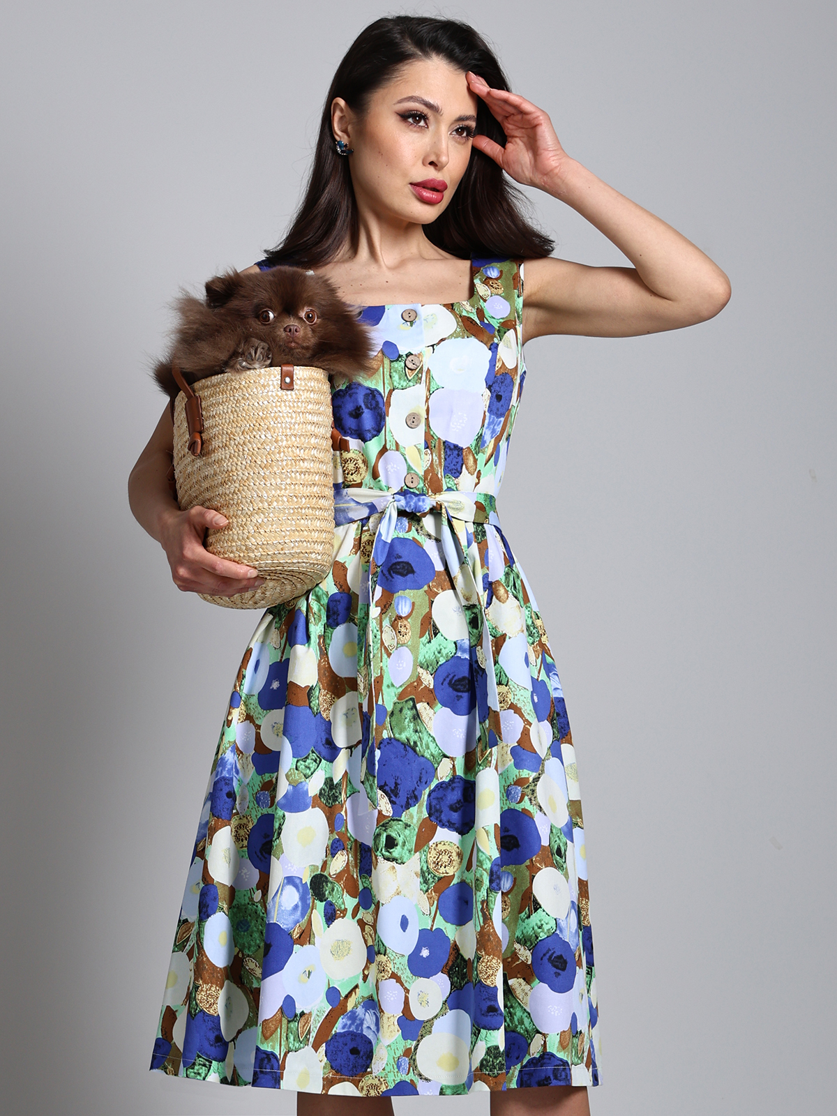 Купить Платье Вальс цветов, топ по цене: 1 750 ₽ арт. ПМ-0805 - DStrend