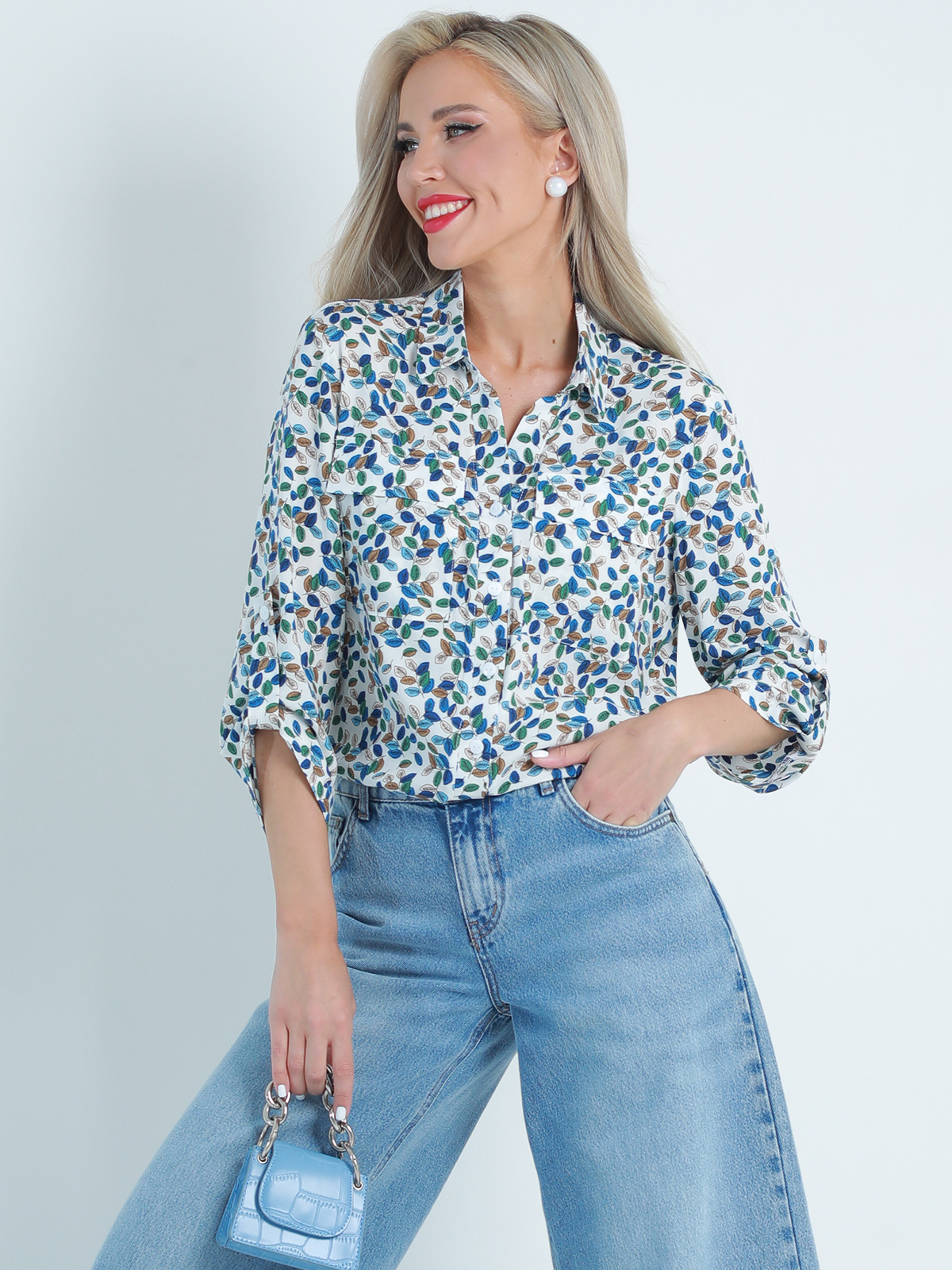 Купить Блузка Верона, класс по цене: 2 005 ₽ арт. Б-2259 - DStrend