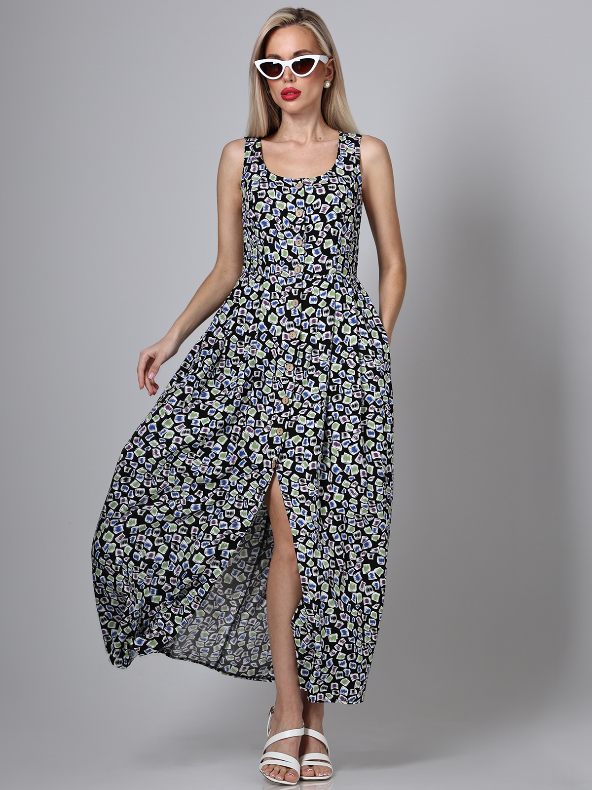 Купить Платье В отпуск красивой, шарм по цене: 1 790 ₽ арт. ПМ-0835 - DStrend