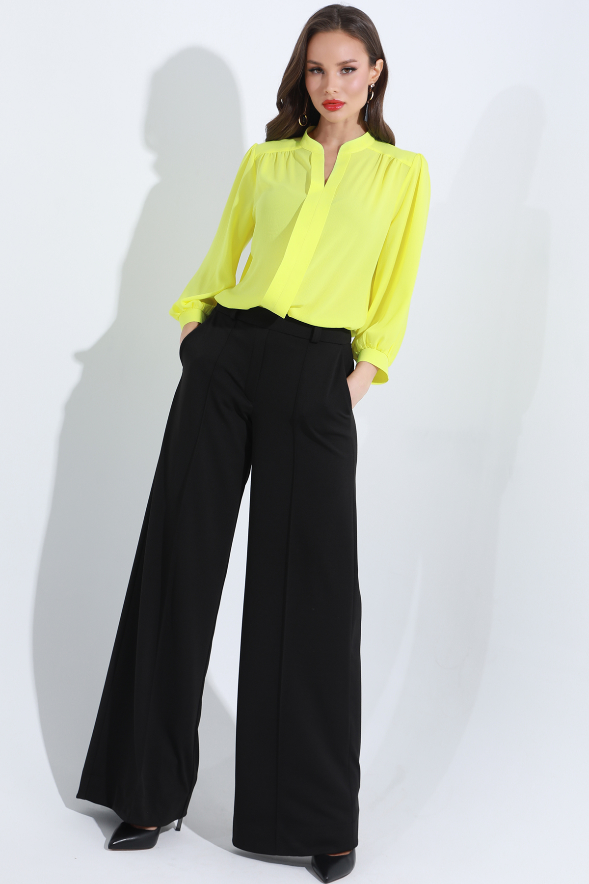 Купить Блузка Шарлиз, браво по цене: 1 830 ₽ арт. Б-2188 - DStrend