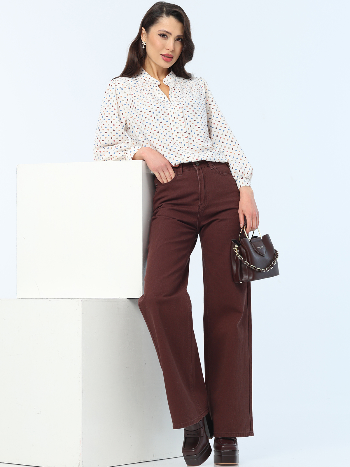 Купить Блузка Шарлиз, топ по цене: 1 795 ₽ арт. Б-2320 - DStrend