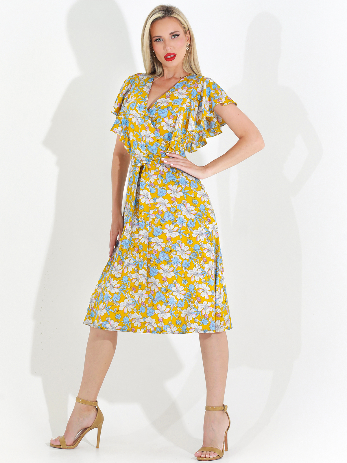 Купить Платье Летняя романтика, яркая нью по цене: 1 970 ₽ арт. П-3668 - DStrend