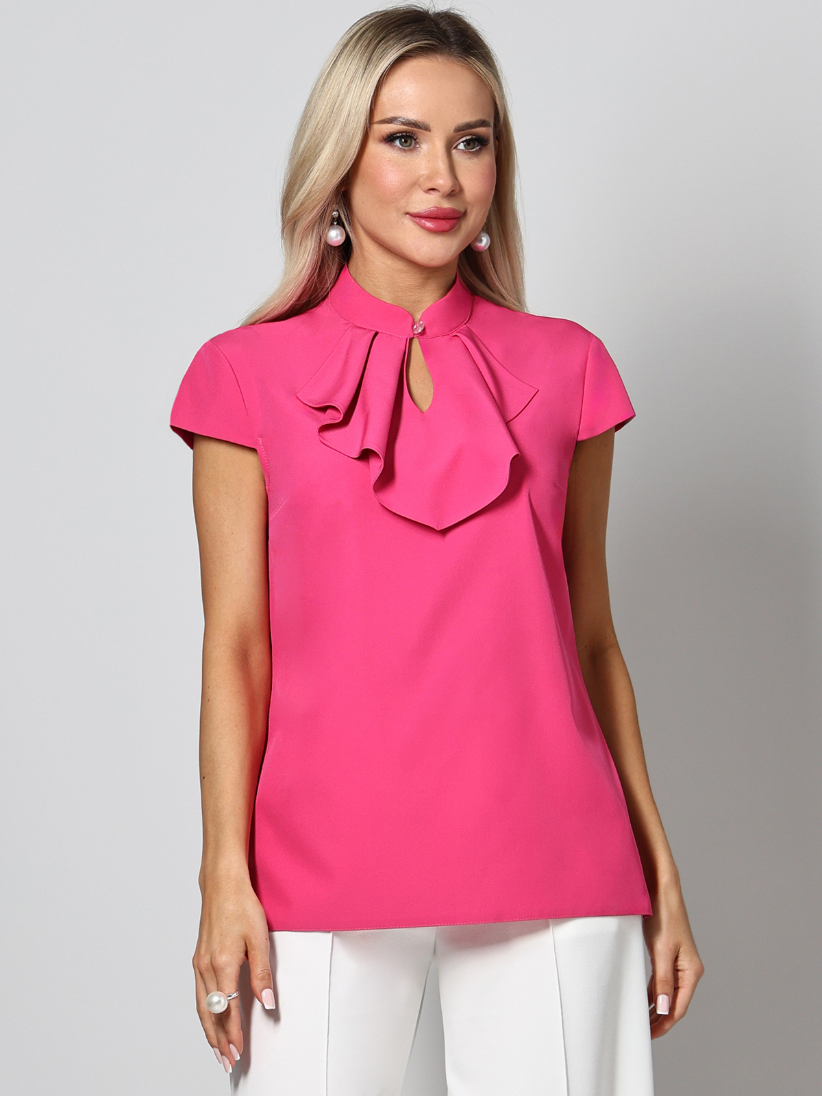 Купить Блузка Карина по цене: 950 ₽ арт. Б-2077 - DStrend