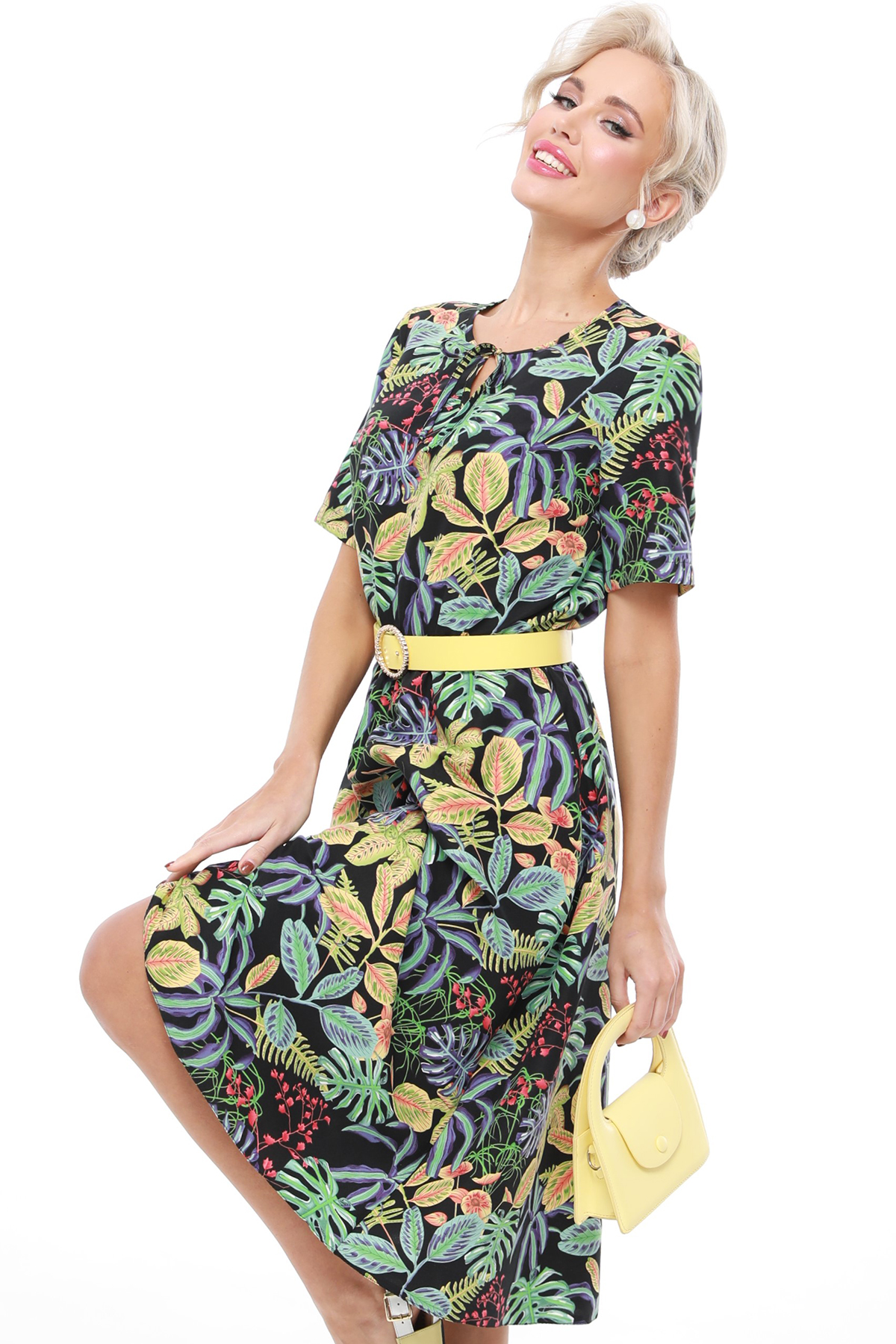 Купить Платье Цветочный роман, жанр по цене: 1 730 ₽ арт. П-4592 - DStrend