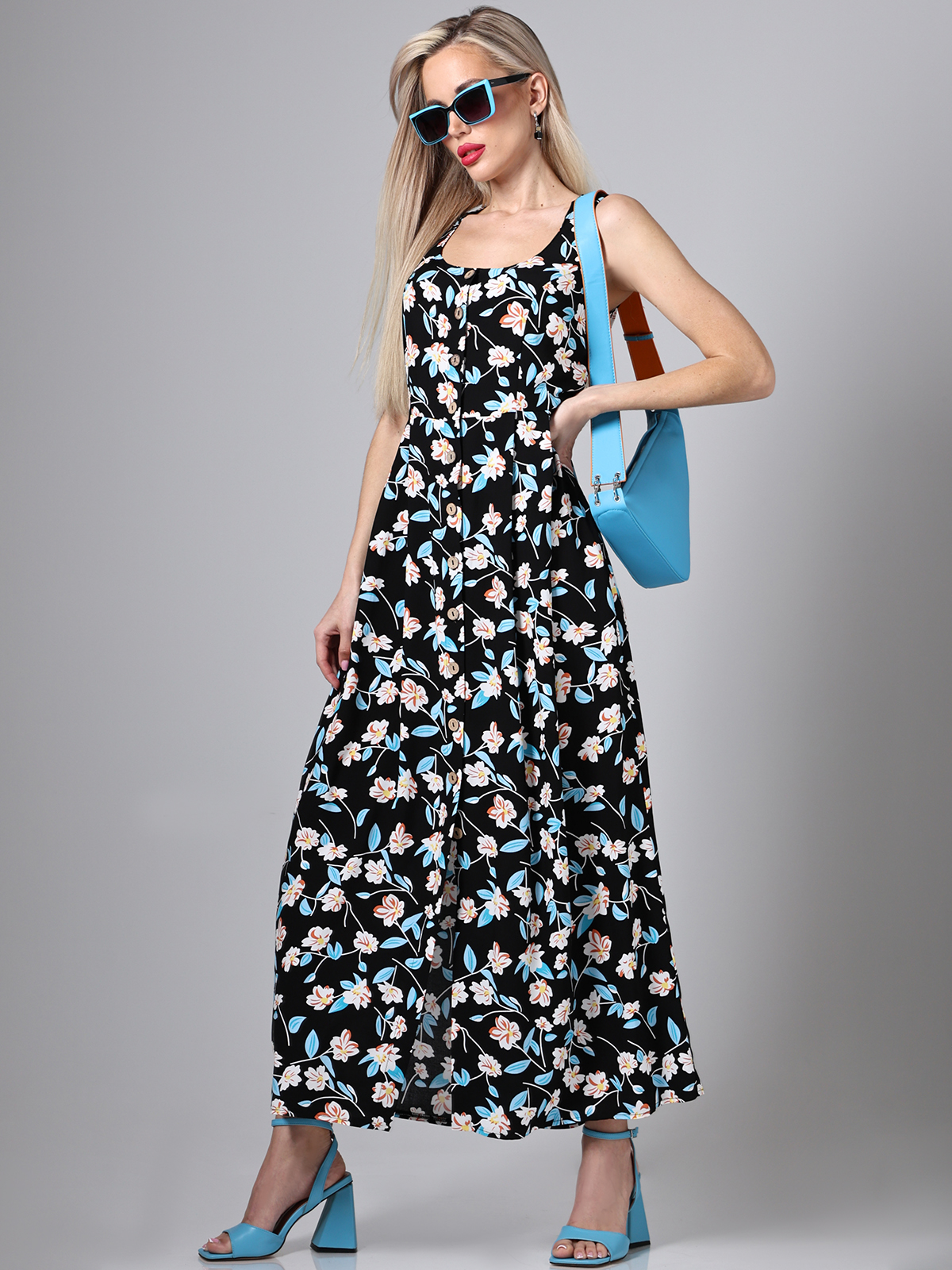 Купить Платье В отпуск красивой, блэк по цене: 1 790 ₽ арт. ПМ-0831 - DStrend