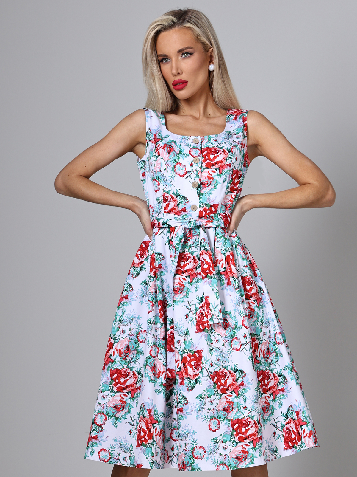 Купить Платье Вальс цветов, браво по цене: 2 100 ₽ арт. ПМ-0806 - DStrend