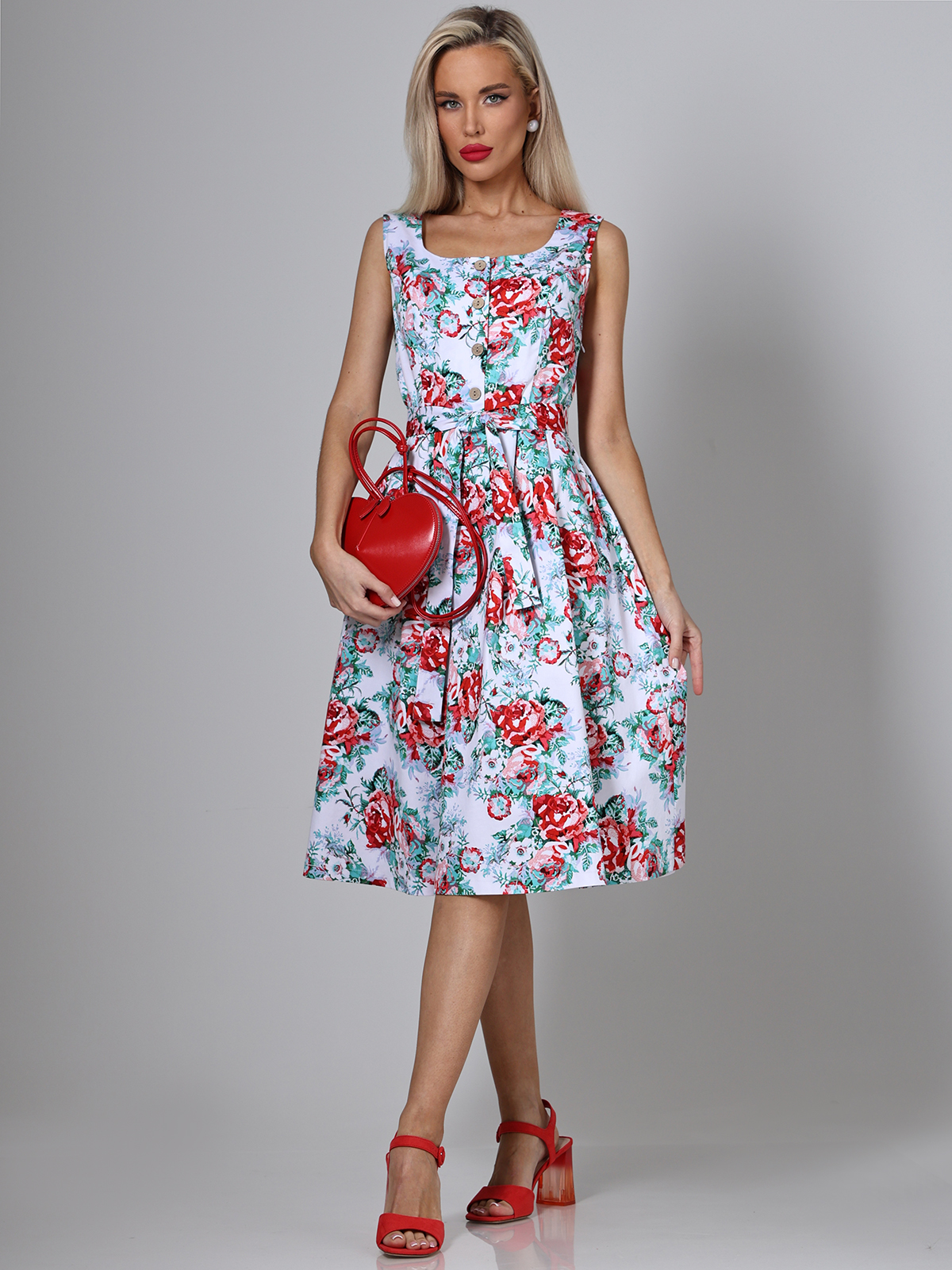 Купить Платье Вальс цветов, браво по цене: 2 100 ₽ арт. ПМ-0806 - DStrend