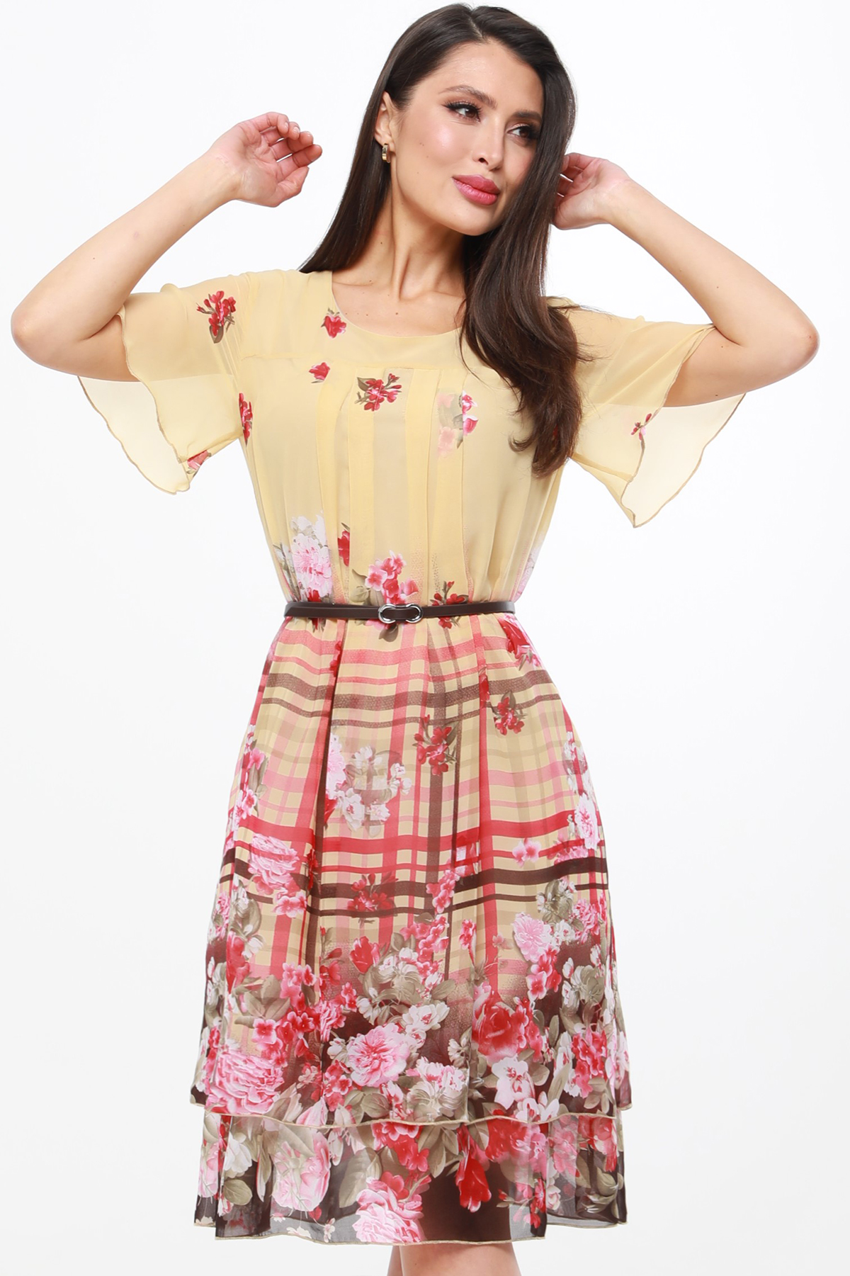 Купить Платье Волшебный флёр, фурор по цене: 1 350 ₽ арт. П-4583 - DStrend