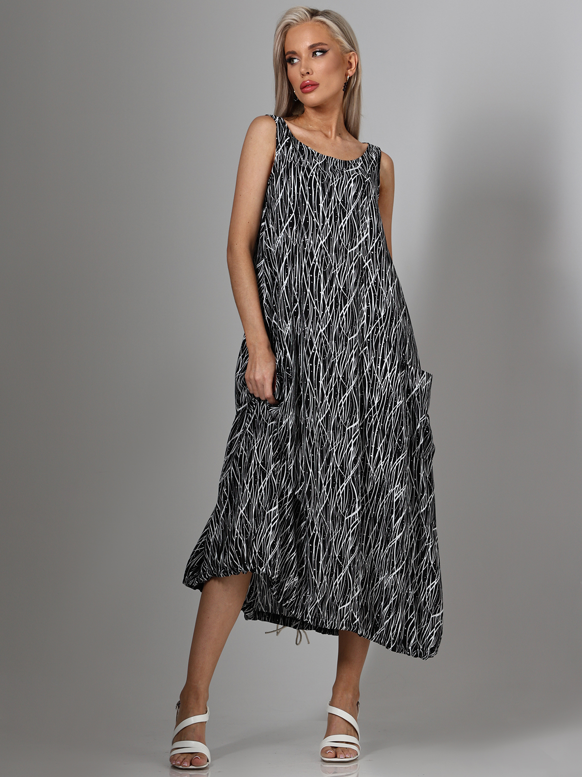 Купить Сарафан Чудесные вариации, нью по цене: 2 090 ₽ арт. С-0264 - DStrend