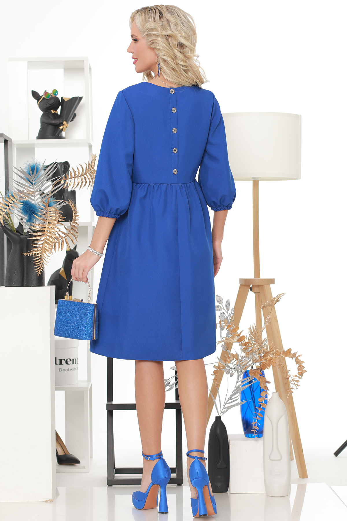 Купить Платье Красота в деталях, очарование по цене: 950 ₽ арт. П-3648 - DStrend