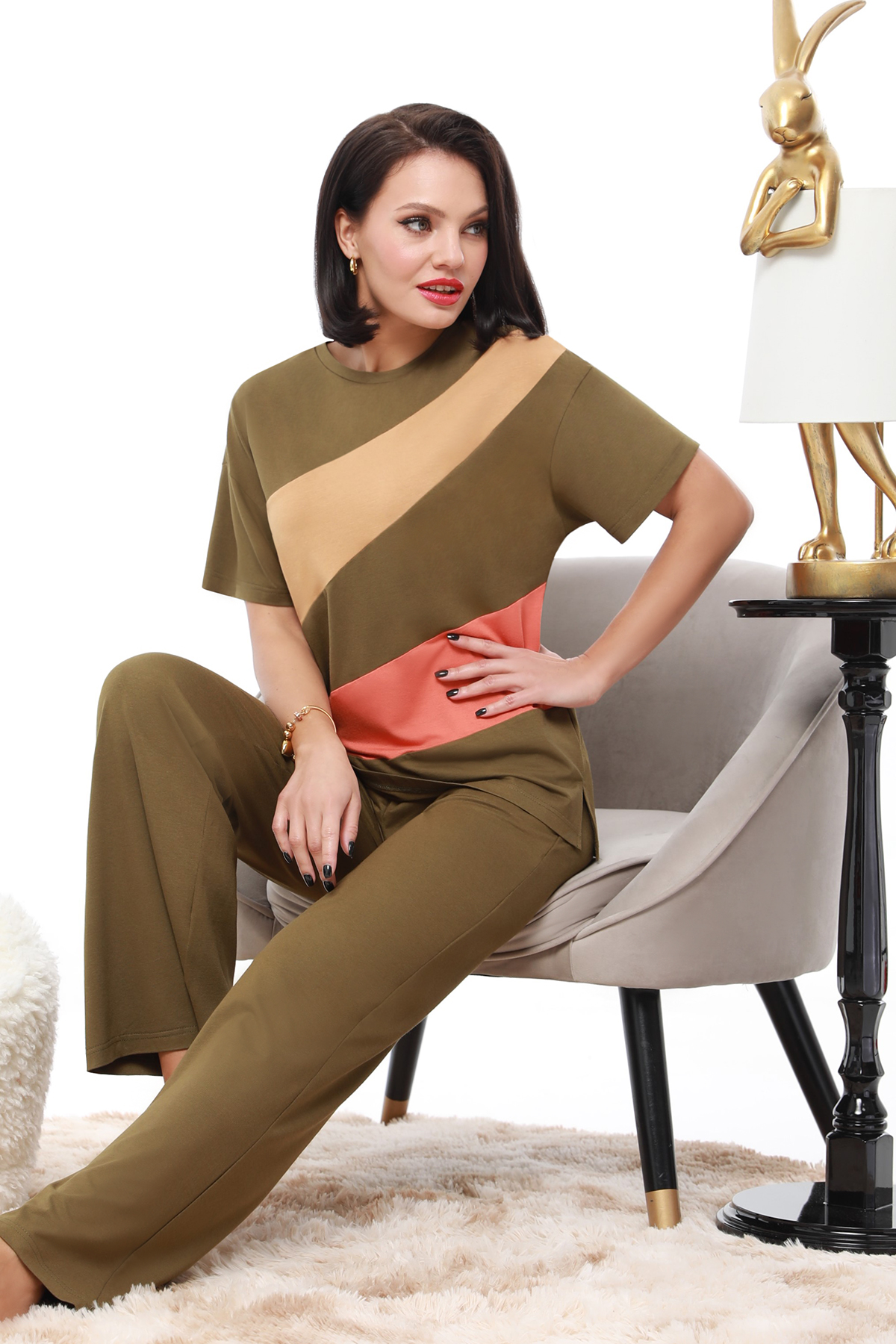 Купить Домашний костюм Настройки отдыха, нью по цене: 1 255 ₽ арт. ДО-0079 - DStrend