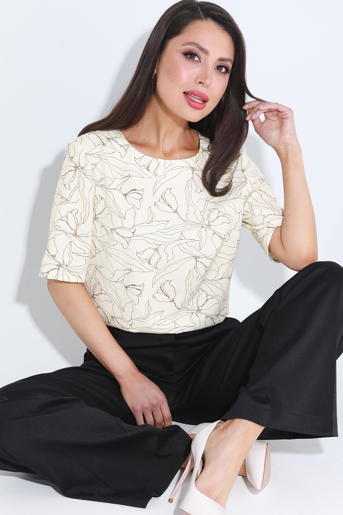 Купить Блузка Консуэлла, жанр по цене: 750 ₽ арт. Б-2116 - DStrend