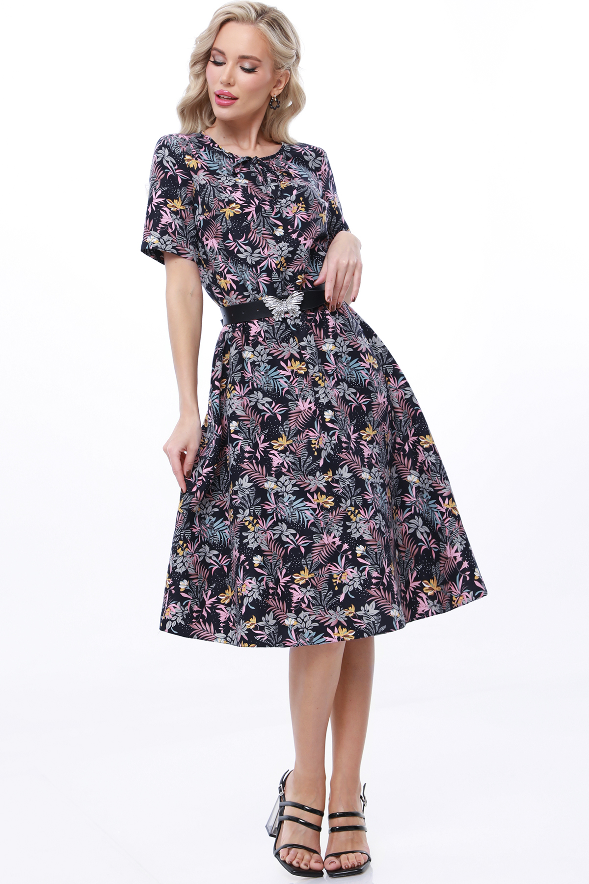 Купить Платье Цветочный роман, изыск по цене: 1 380 ₽ арт. П-4503 - DStrend