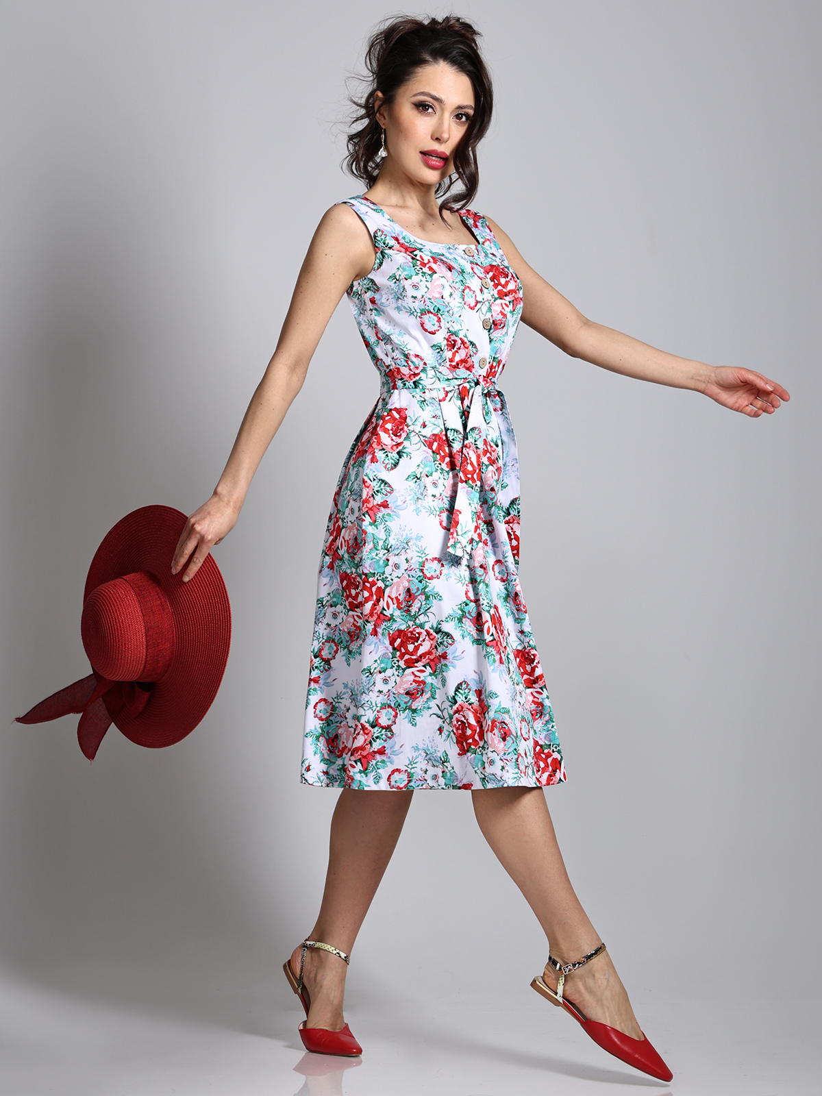 Купить Платье Вальс цветов, браво по цене: 2 100 ₽ арт. ПМ-0806 - DStrend