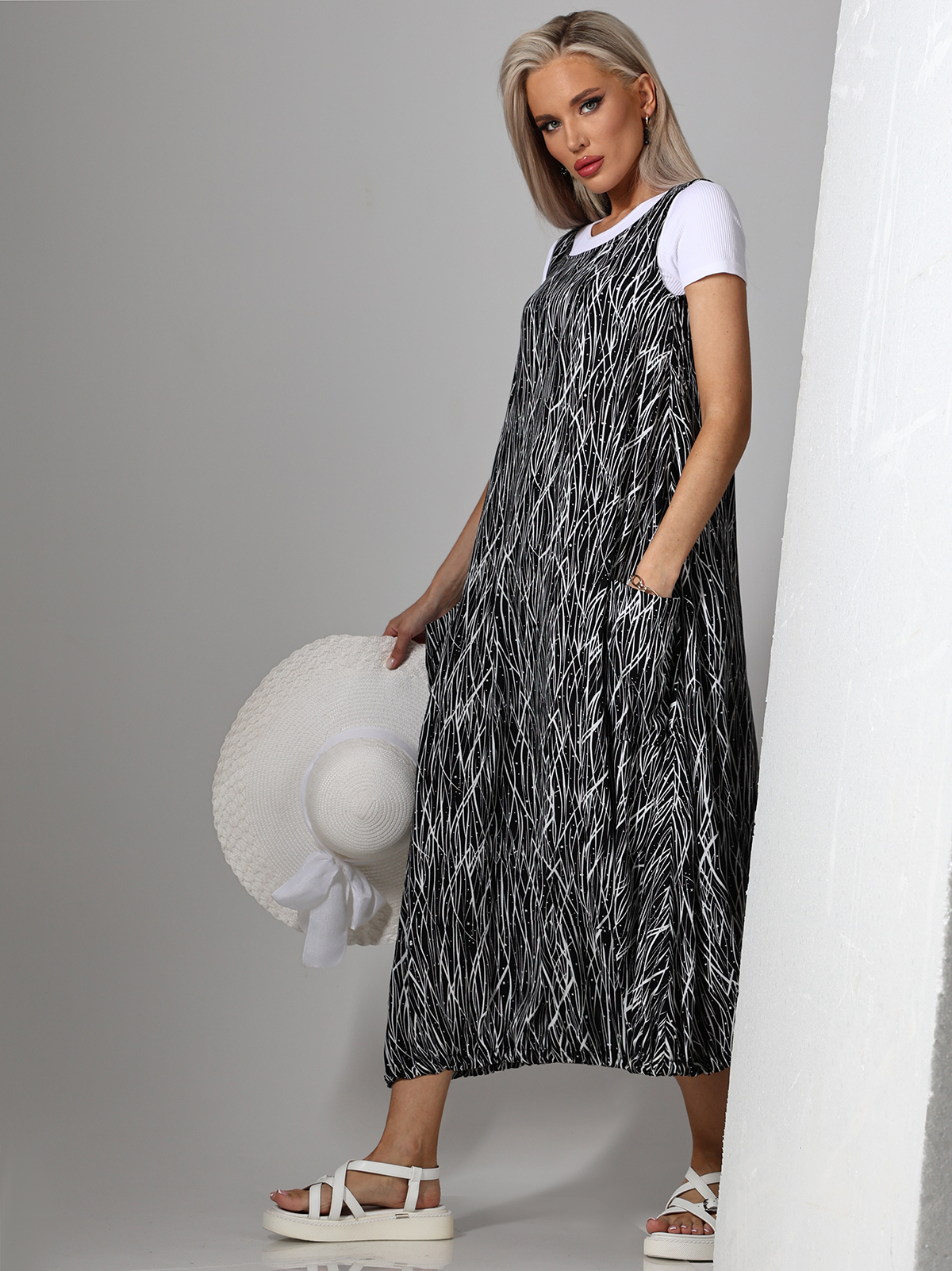 Купить Сарафан Чудесные вариации, нью по цене: 2 090 ₽ арт. С-0264 - DStrend