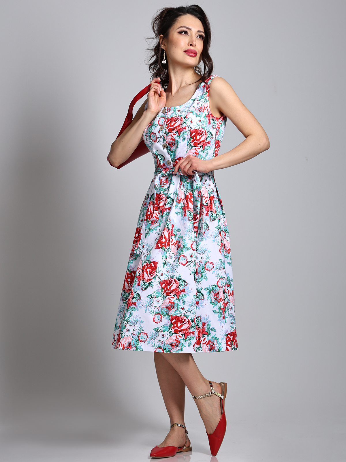 Купить Платье Вальс цветов, браво по цене: 2 100 ₽ арт. ПМ-0806 - DStrend