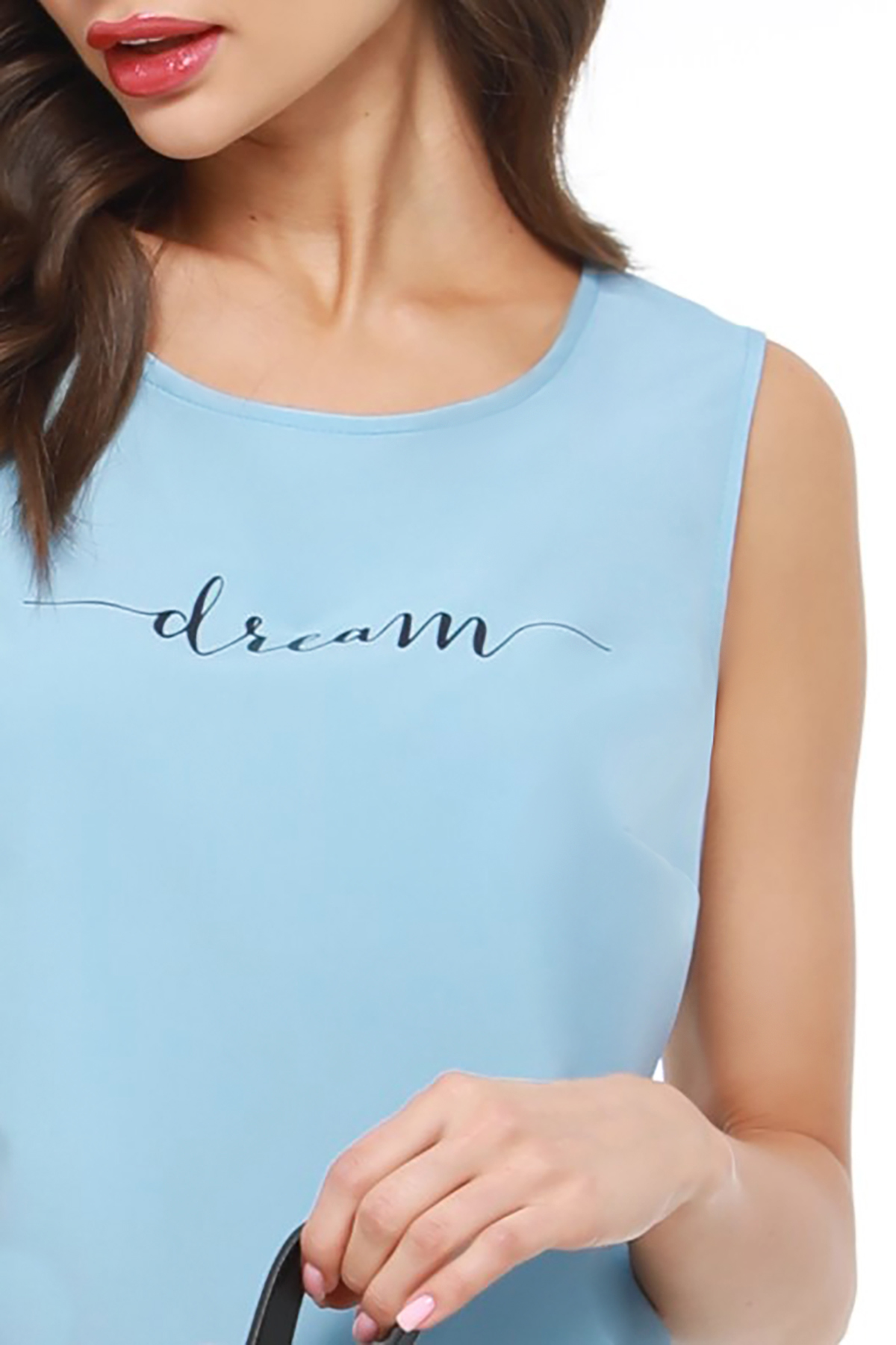 Купить Блузка Фелиция, блю по цене: 800 ₽ арт. Б-2124 - DStrend