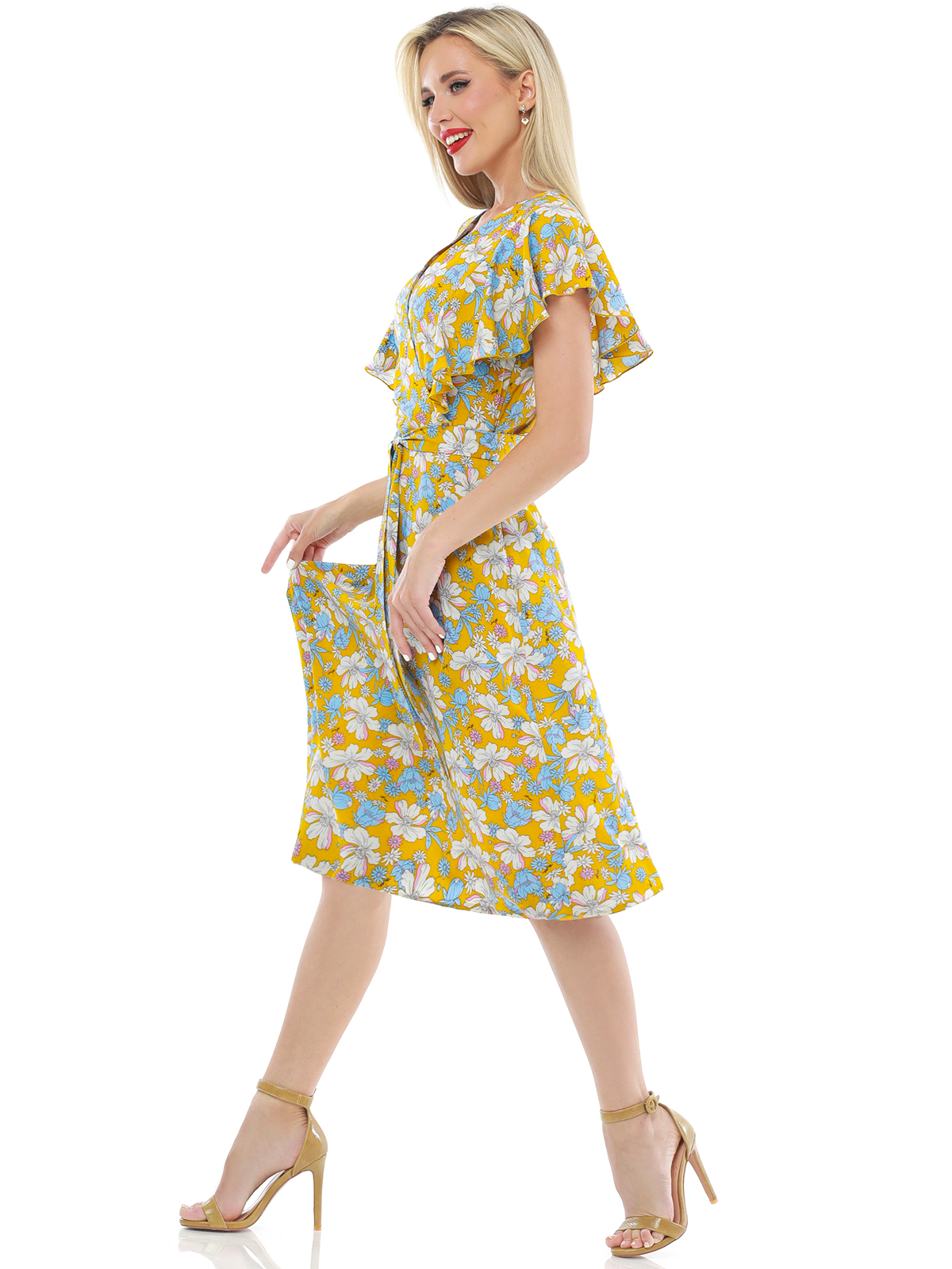 Купить Платье Летняя романтика, яркая нью по цене: 1 970 ₽ арт. П-3668 - DStrend