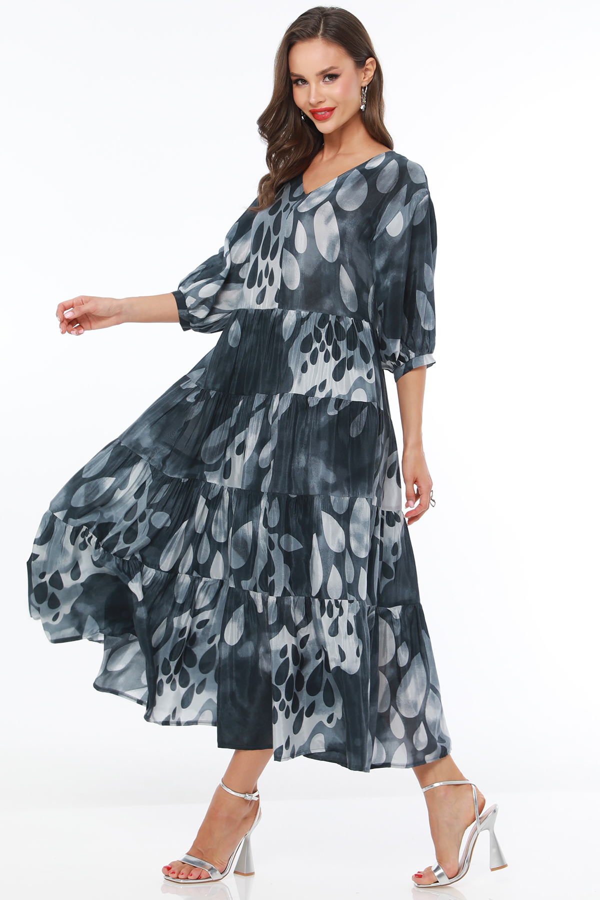 Купить Платье Знаковая модель, воздушная по цене: 1 595 ₽ арт. П-4656 ...