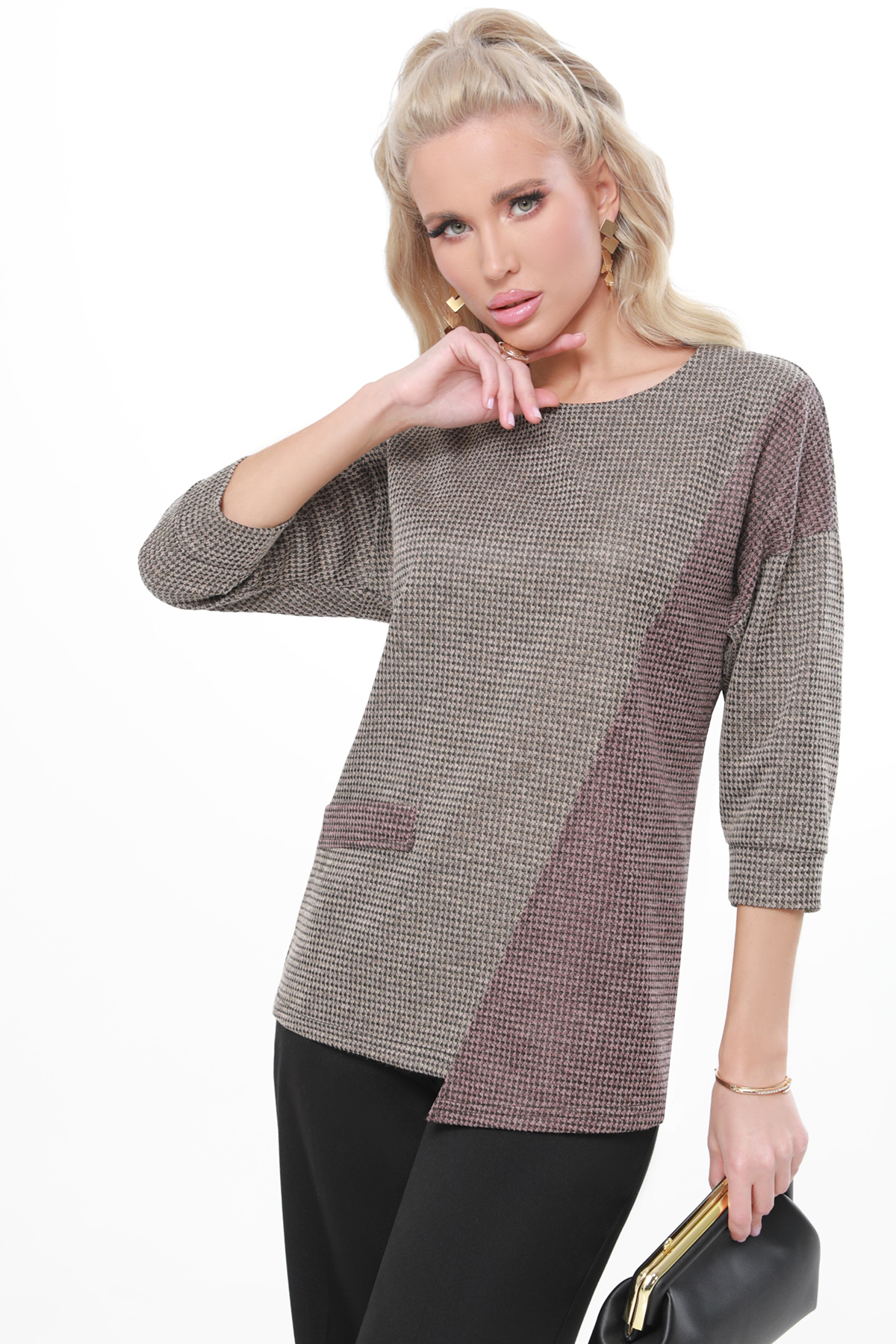 Купить Джемпер Розалина, нью хит по цене: 750 ₽ арт. Б-1921 - DStrend