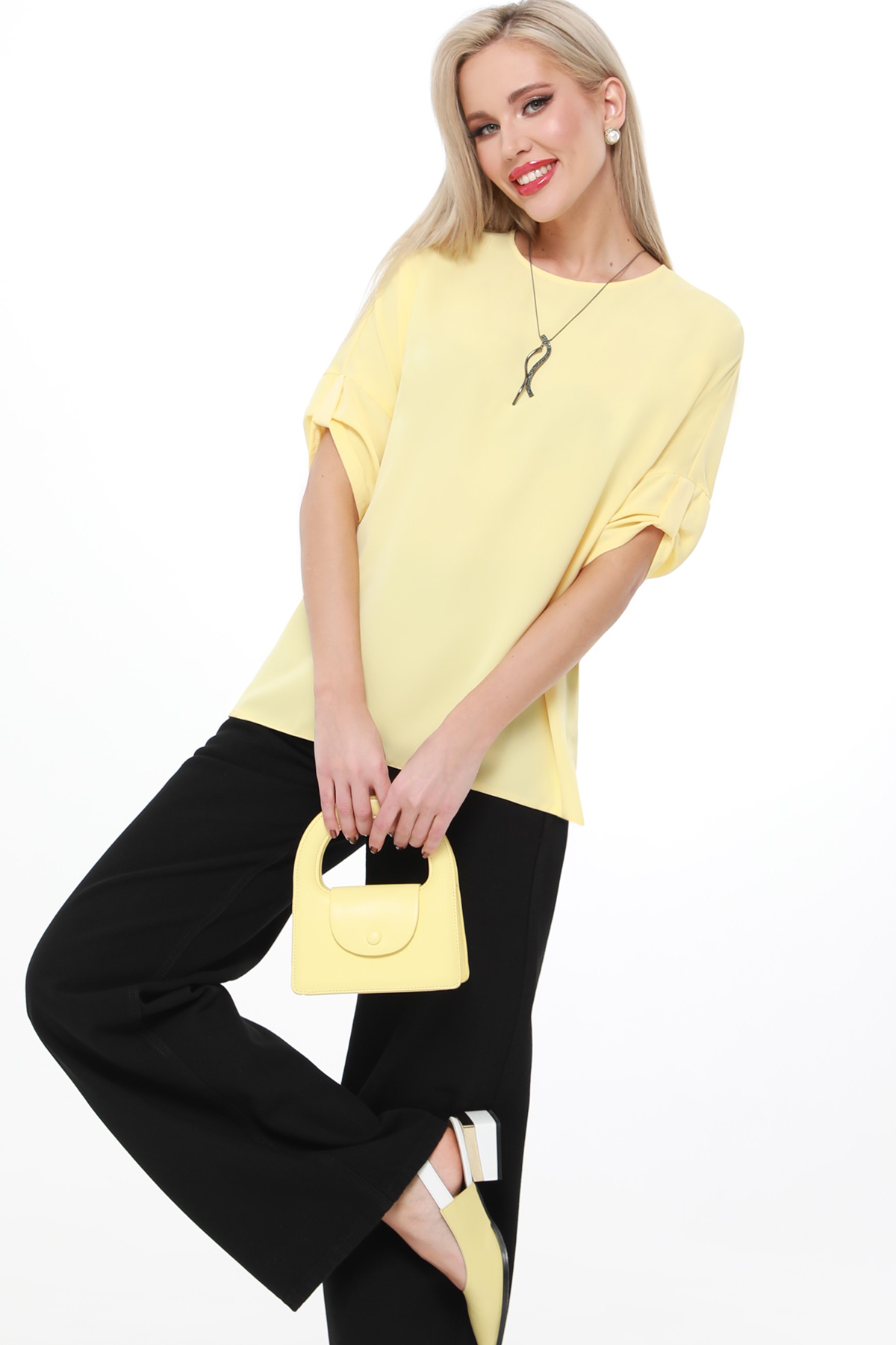 Купить Блузка Джоан, нежная по цене: 900 ₽ арт. Б-2079 - DStrend