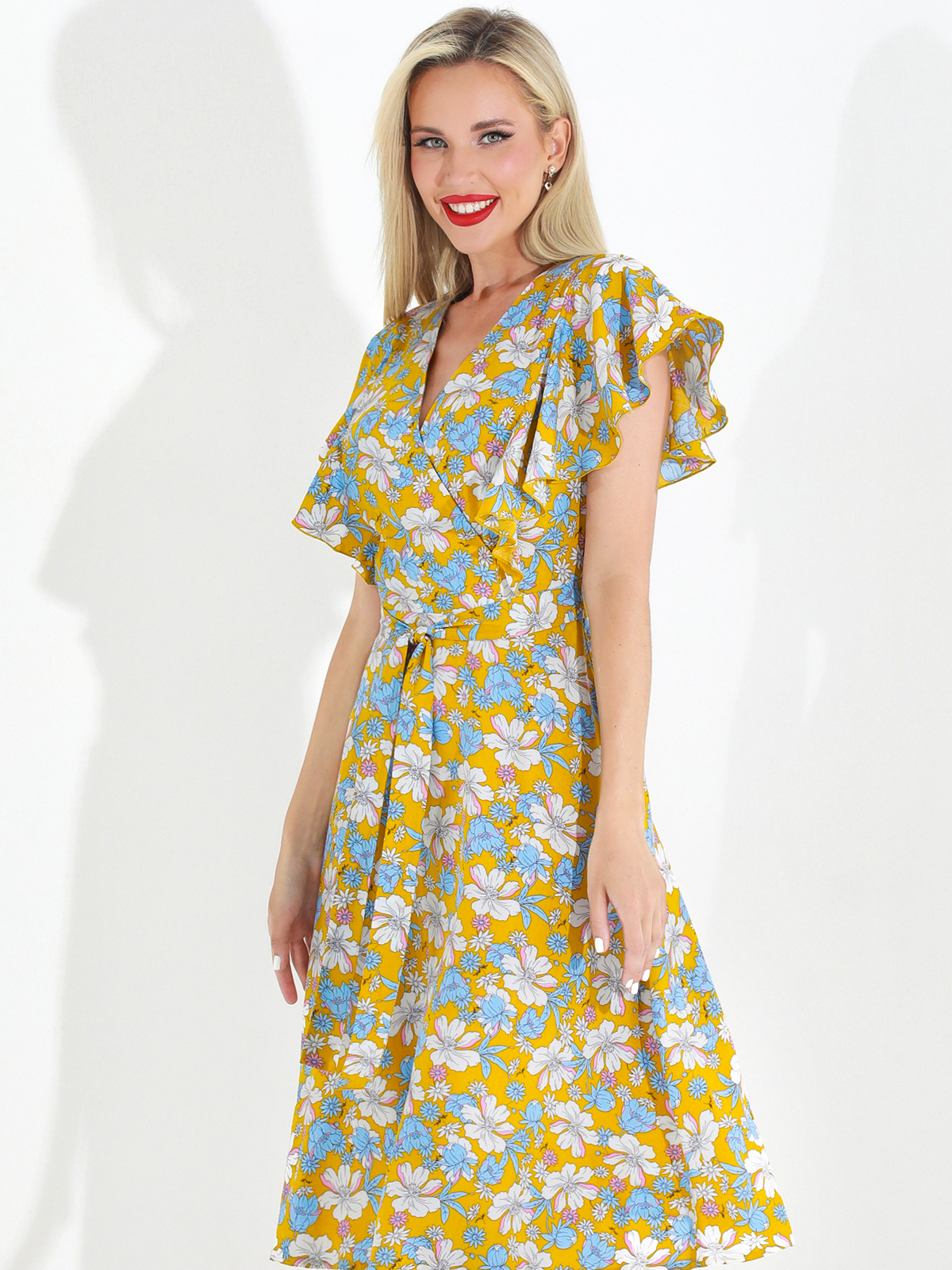 Купить Платье Летняя романтика, яркая нью по цене: 1 970 ₽ арт. П-3668 - DStrend