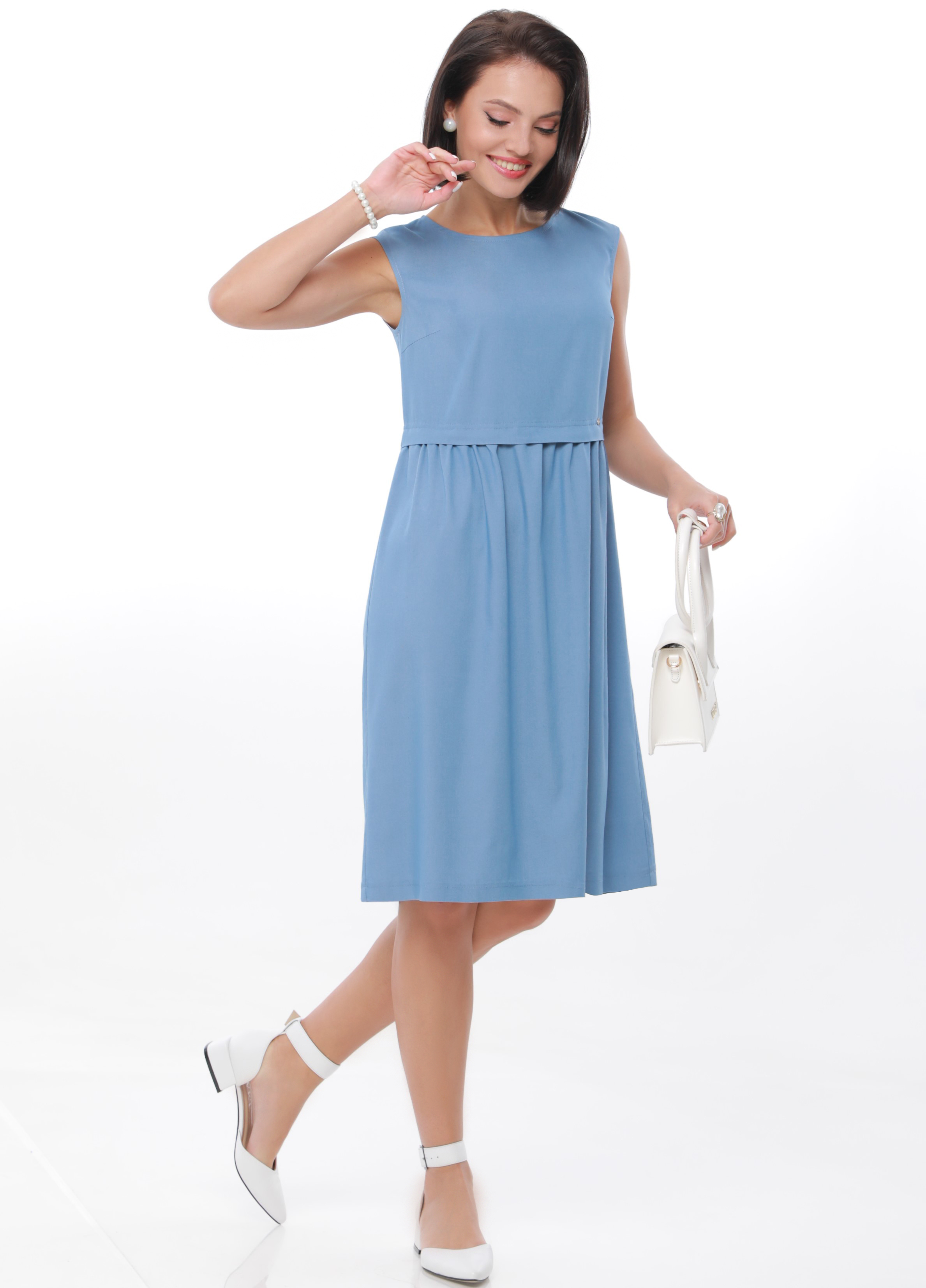 Купить Платье Кликни мечту, блю по цене: 2 005 ₽ арт. П-4407 - DStrend