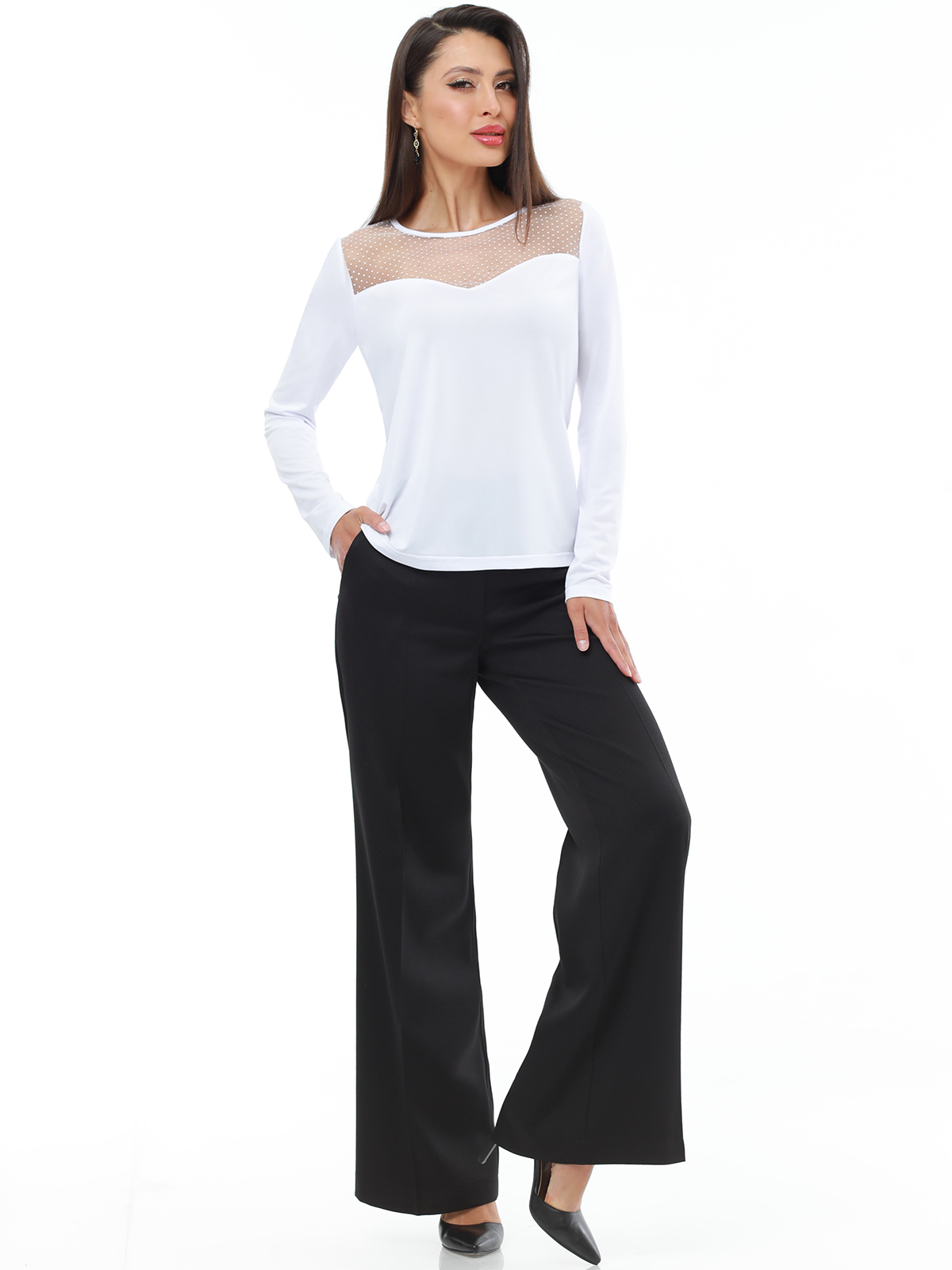 Купить Блузка Хайди по цене: 900 ₽ арт. Б-2064 - DStrend