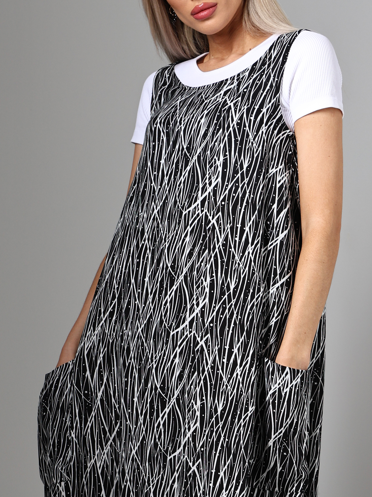 Купить Сарафан Чудесные вариации, нью по цене: 2 090 ₽ арт. С-0264 - DStrend