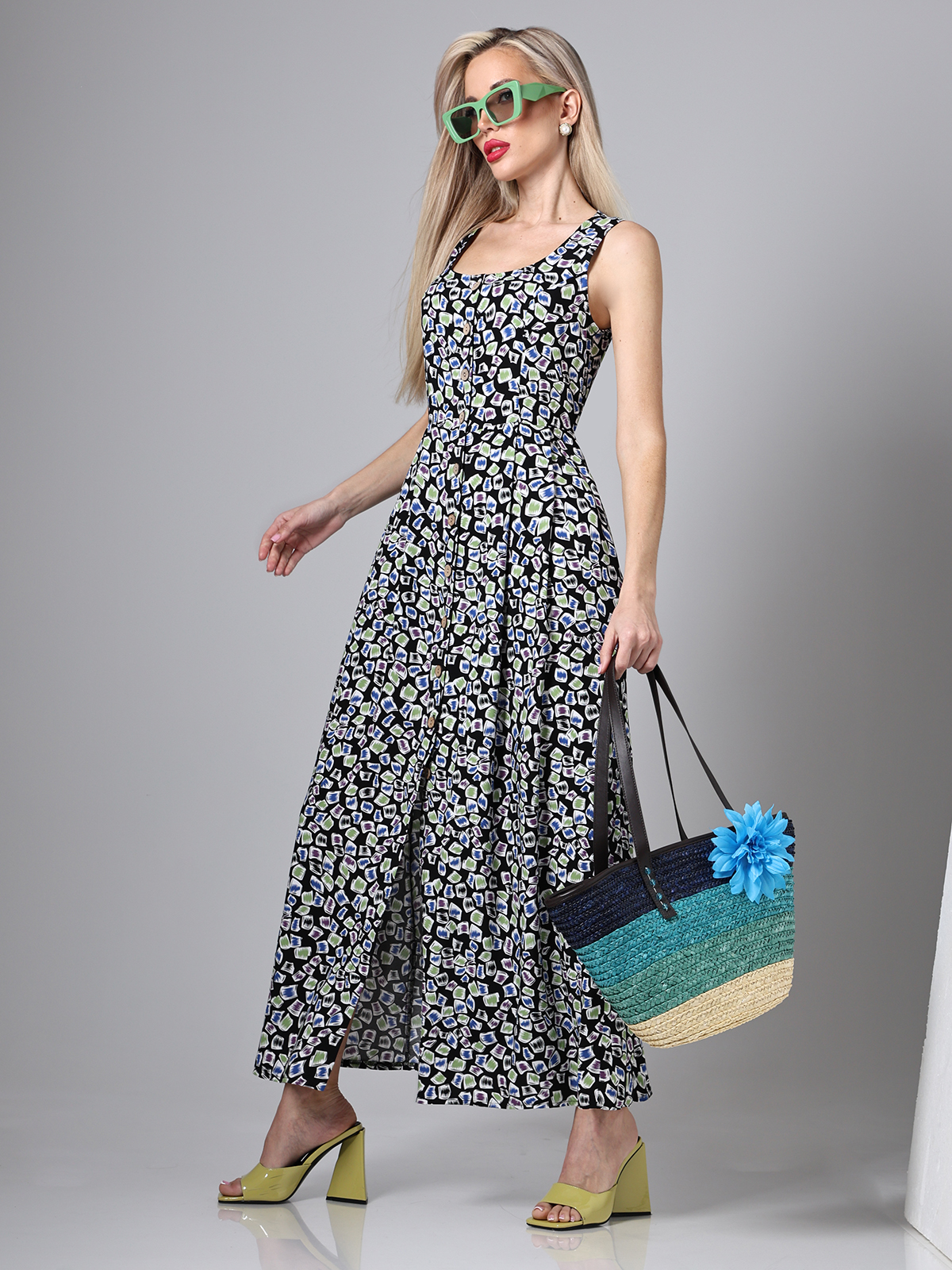 Купить Платье В отпуск красивой, шарм по цене: 1 790 ₽ арт. ПМ-0835 - DStrend