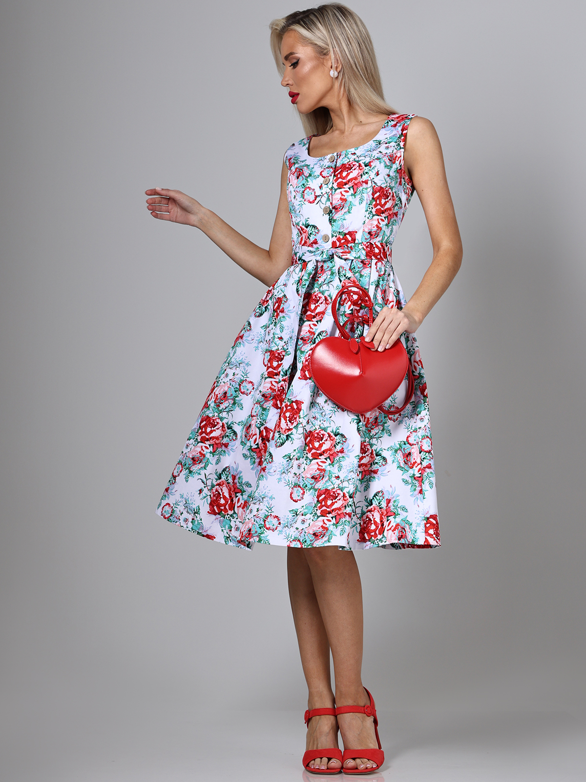 Купить Платье Вальс цветов, браво по цене: 2 100 ₽ арт. ПМ-0806 - DStrend