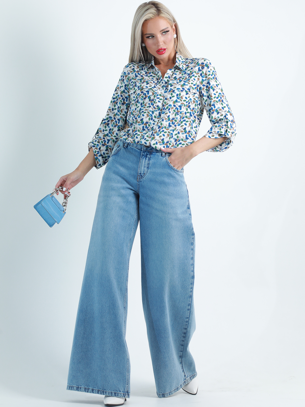 Купить Блузка Верона, класс по цене: 2 005 ₽ арт. Б-2259 - DStrend