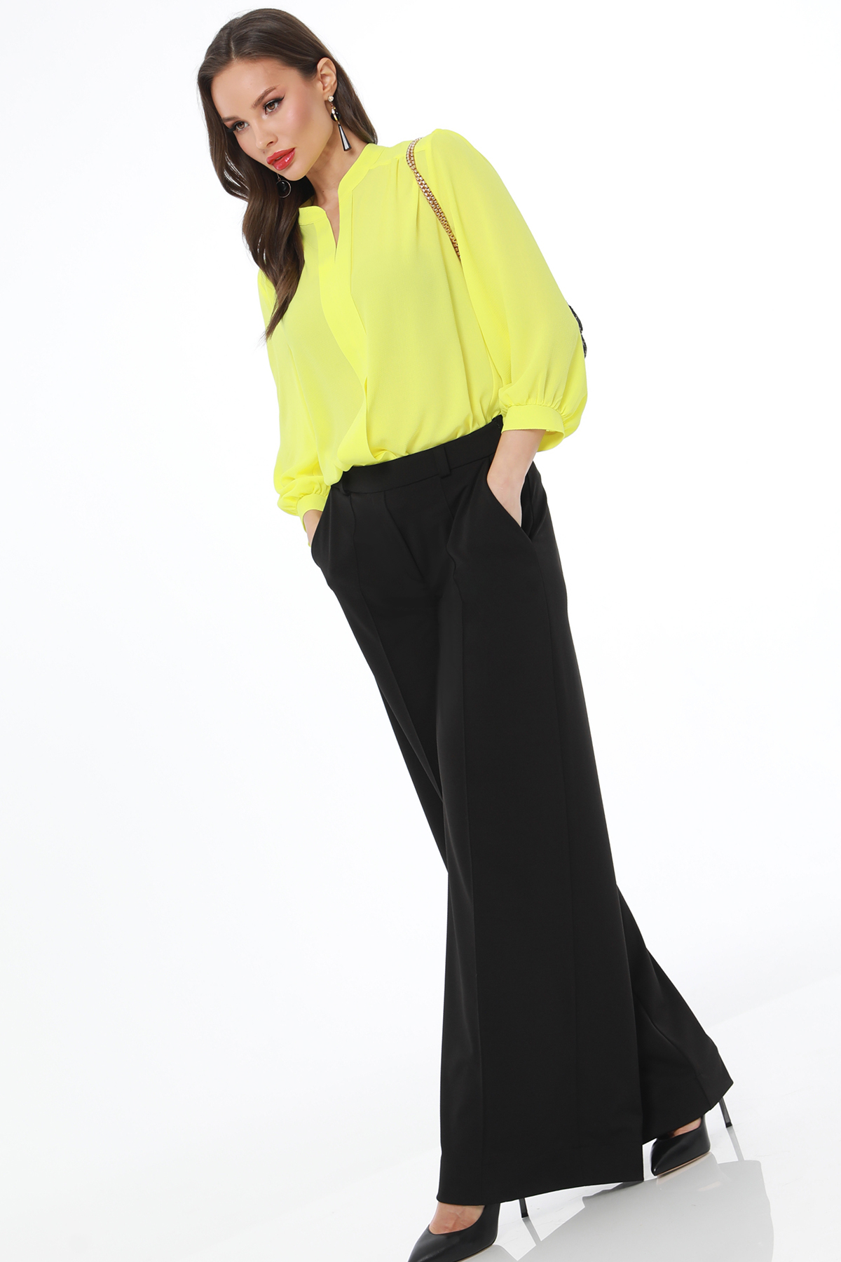 Купить Блузка Шарлиз, браво по цене: 1 830 ₽ арт. Б-2188 - DStrend