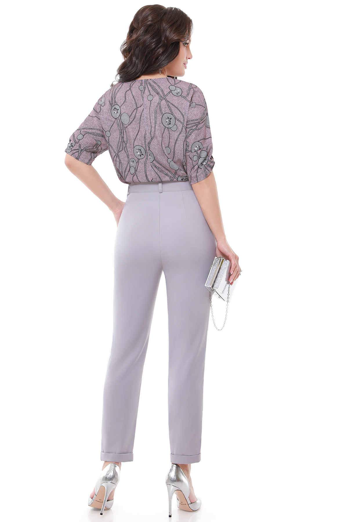 Купить Серый костюм с брюками по цене: 1 400 ₽ арт. К-0799-0096 - DStrend